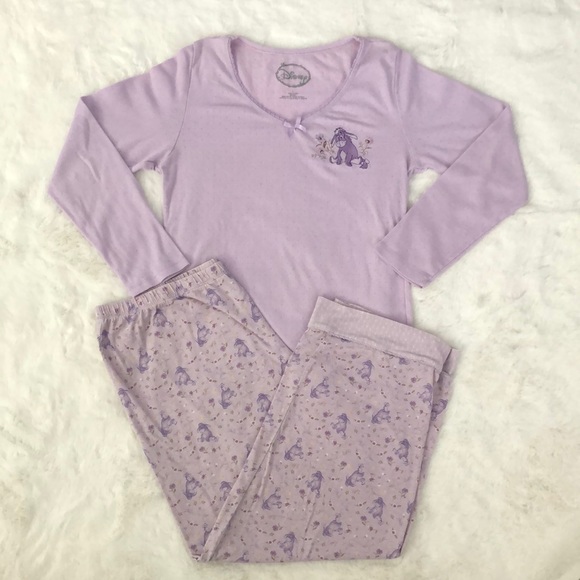 Disney | Intimates & Sleepwear | Disney Eeyore Matching Pajama Set ...
